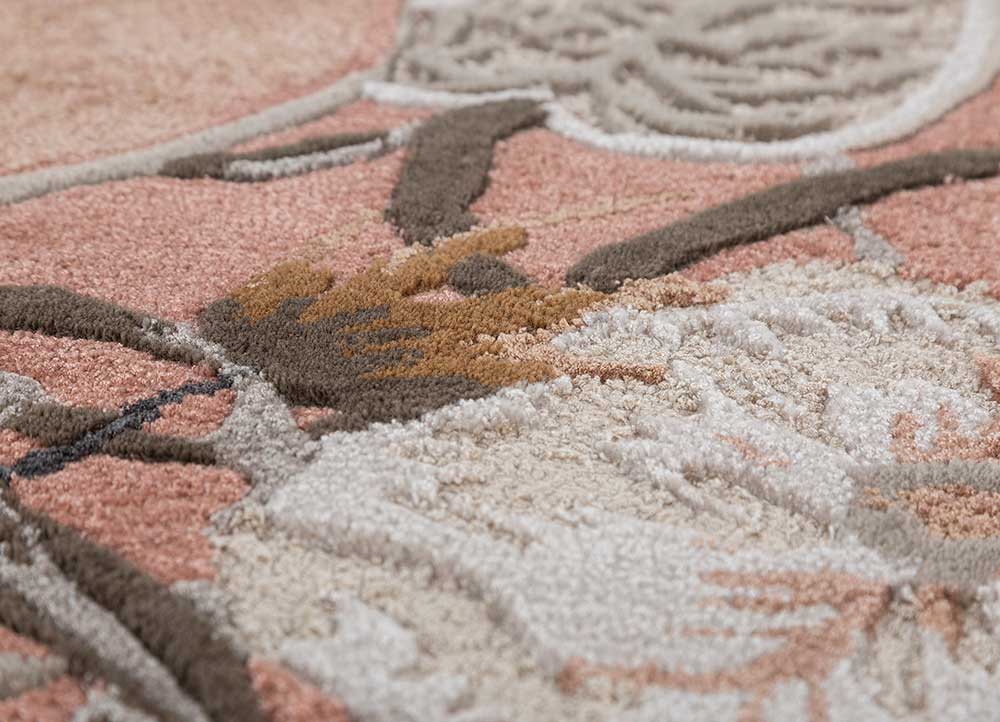 Rosetta Bloom Rug - Floral Symphony in Thread
